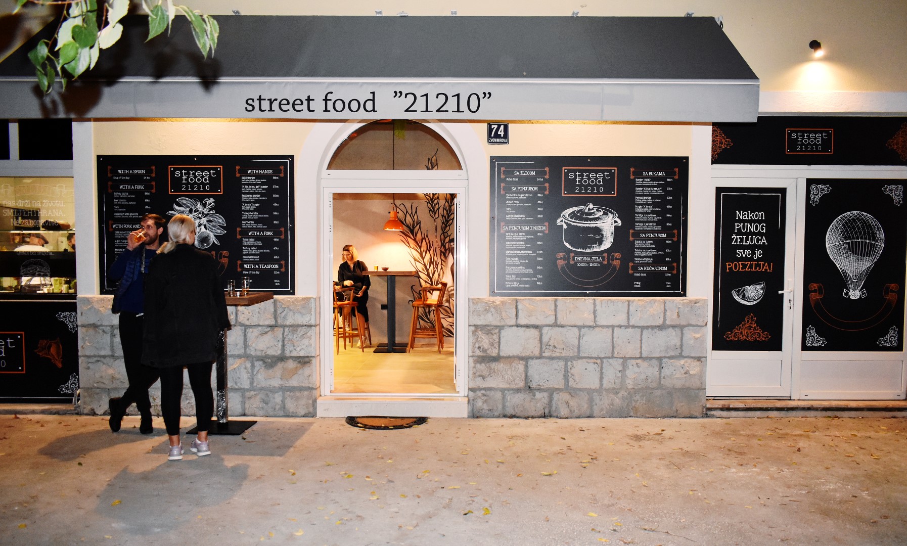 Chef Ante Ojdanić otvorio “Street food 21210” - Magazin za turizam i ...