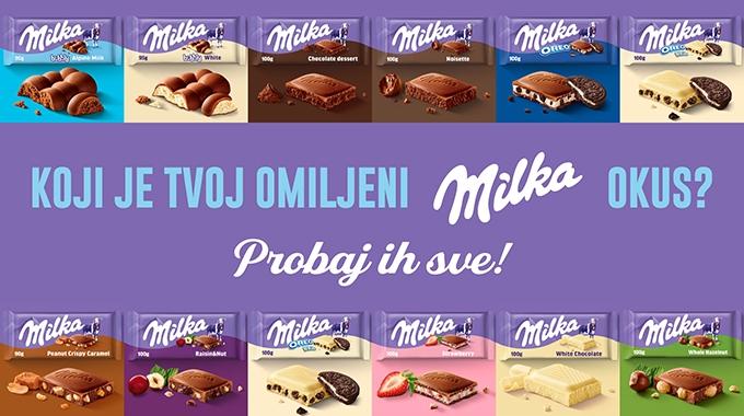 Milka pokreće veliku nagradnu igru - OMILJENI MILKA OKUS - Magazin za ...