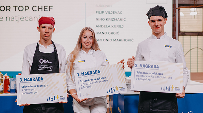 Anđela Kurilj iz Turističko-ugostiteljske škole Splitpobjednica METRO ...